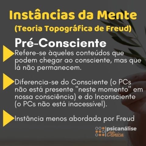 Consciente, Pré-consciente e Inconsciente - o que são esses conceitos?