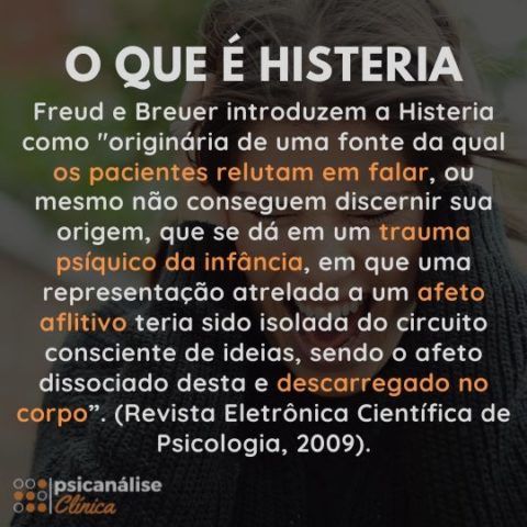 O que é Histeria? Conceitos e Tratamentos - Psicanálise Clínica