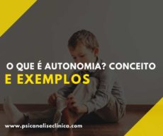 O que é Autonomia? Conceito e exemplos - Psicanálise Clínica