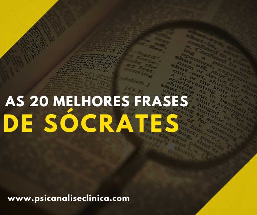 As 20 melhores frases de Sócrates - Psicanálise Clínica