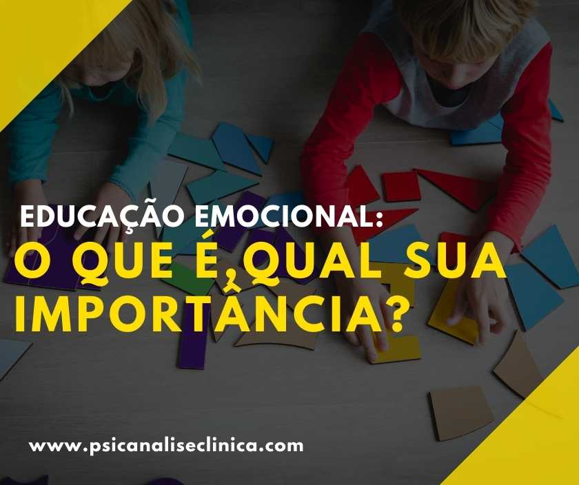 Educação Emocional O Que é Qual Sua Importância Psicanálise Clínica