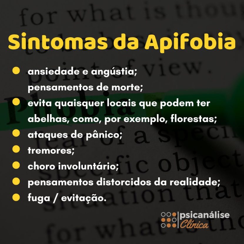 Apifobia: entenda o medo de abelhas - Psicanálise Clínica