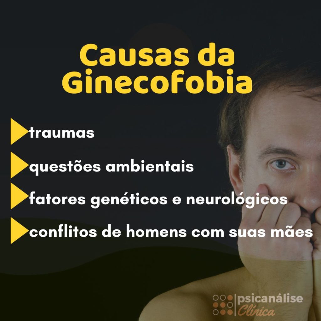Ginofobia, ginefobia ou ginecofobia: medo de mulheres - Psicanálise Clínica
