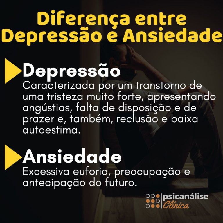 Qual a diferença entre depressão e ansiedade - Psicanálise Clínica Qual a diferença entre depressão e ansiedade - Psicanálise Clínica