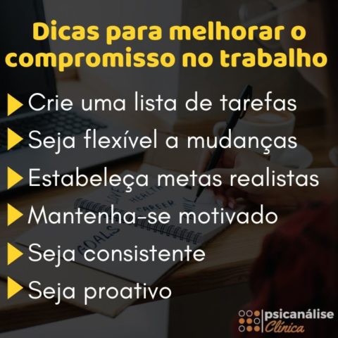 Compromisso: significado no trabalho e no relacionamento - Psicanálise ...