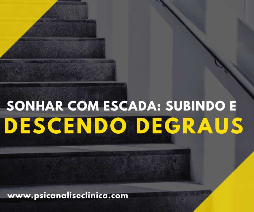Sonhar com Escada: significado, tipos, subindo ou descendo ...