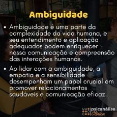 Ambiguidade: significado linguístico e comportamento ambíguo ...