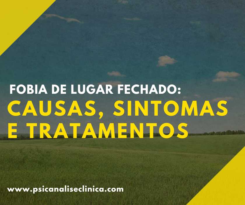 Fobia de lugar fechado: causas, sintomas e tratamentos - Psicanálise ...