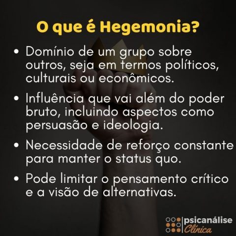 Hegemonia: definição, significado e sinônimos - Psicanálise Clínica