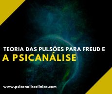 Teoria das Pulsões para Freud e a Psicanálise - Psicanálise Clínica